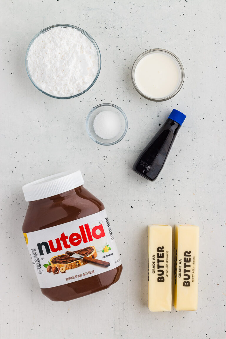 Fluffy Nutella Buttercream Frosting Recipe