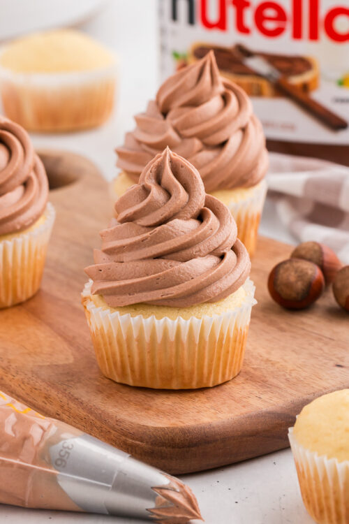Fluffy Nutella Buttercream Frosting Recipe