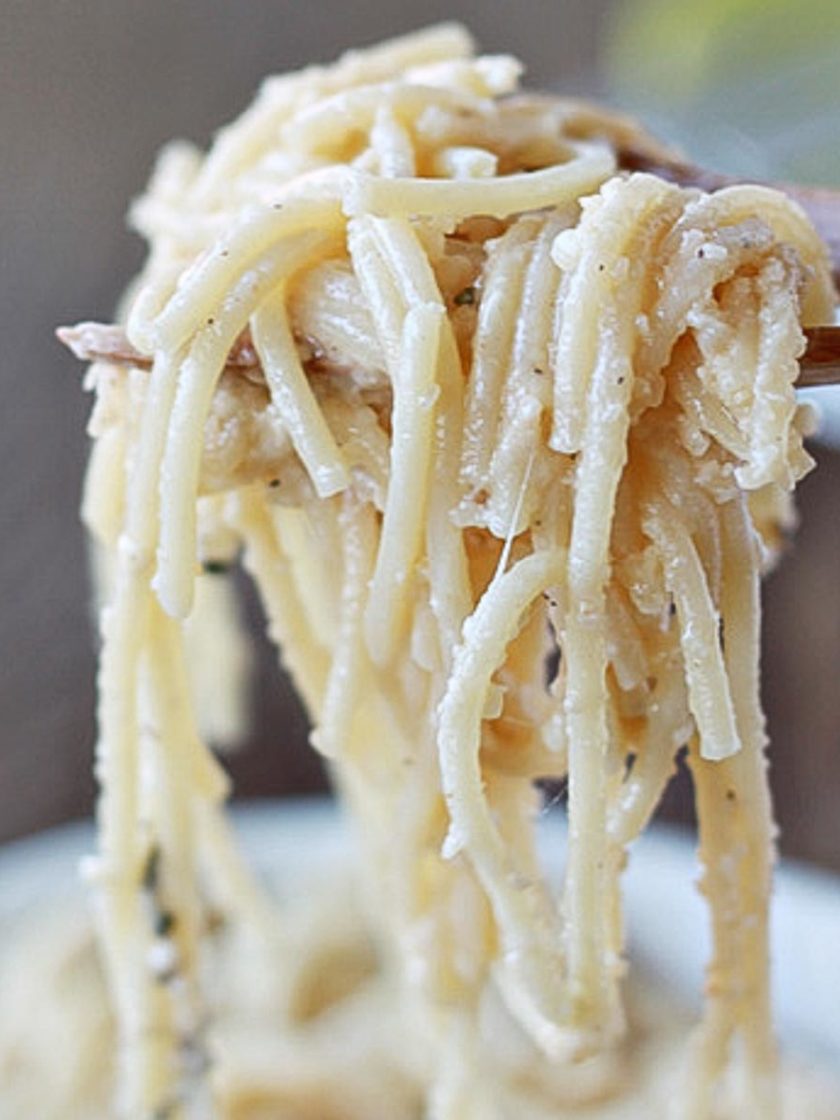 Brown Butter Parmesan Spaghetti
