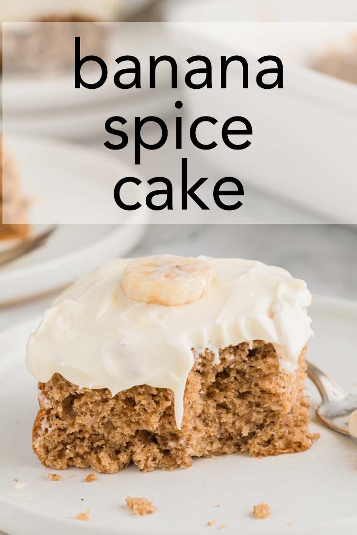 Banana Spice Cake Recipe