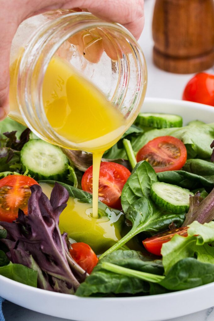 Homemade Vinaigrette Salad Dressing Recipe