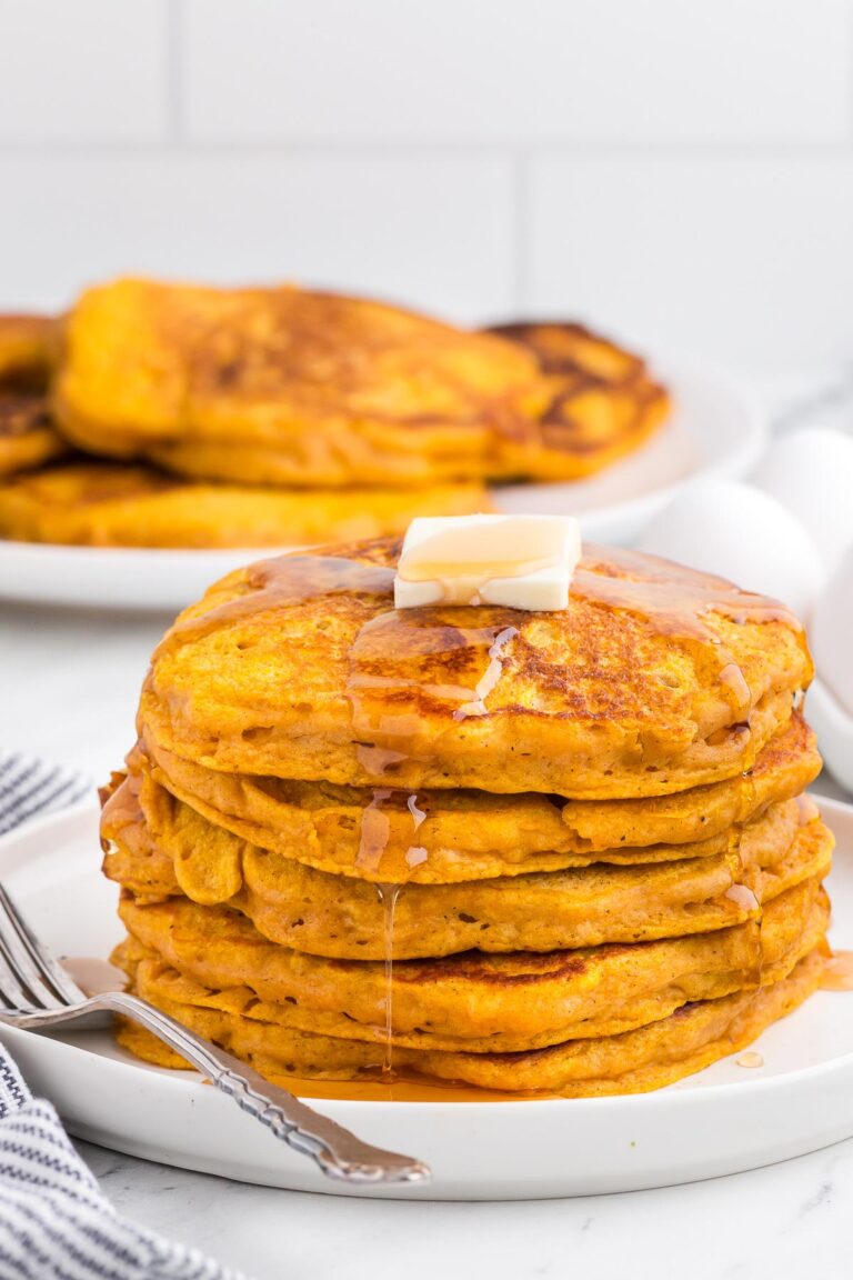 Fluffy Pumpkin Pancakes