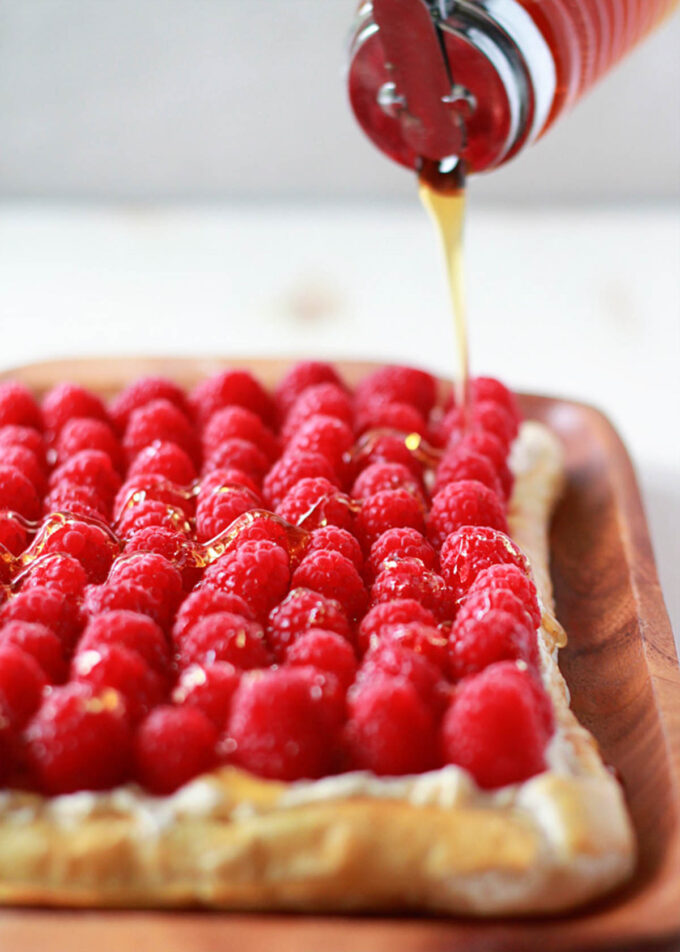 Easy Raspberry Tart