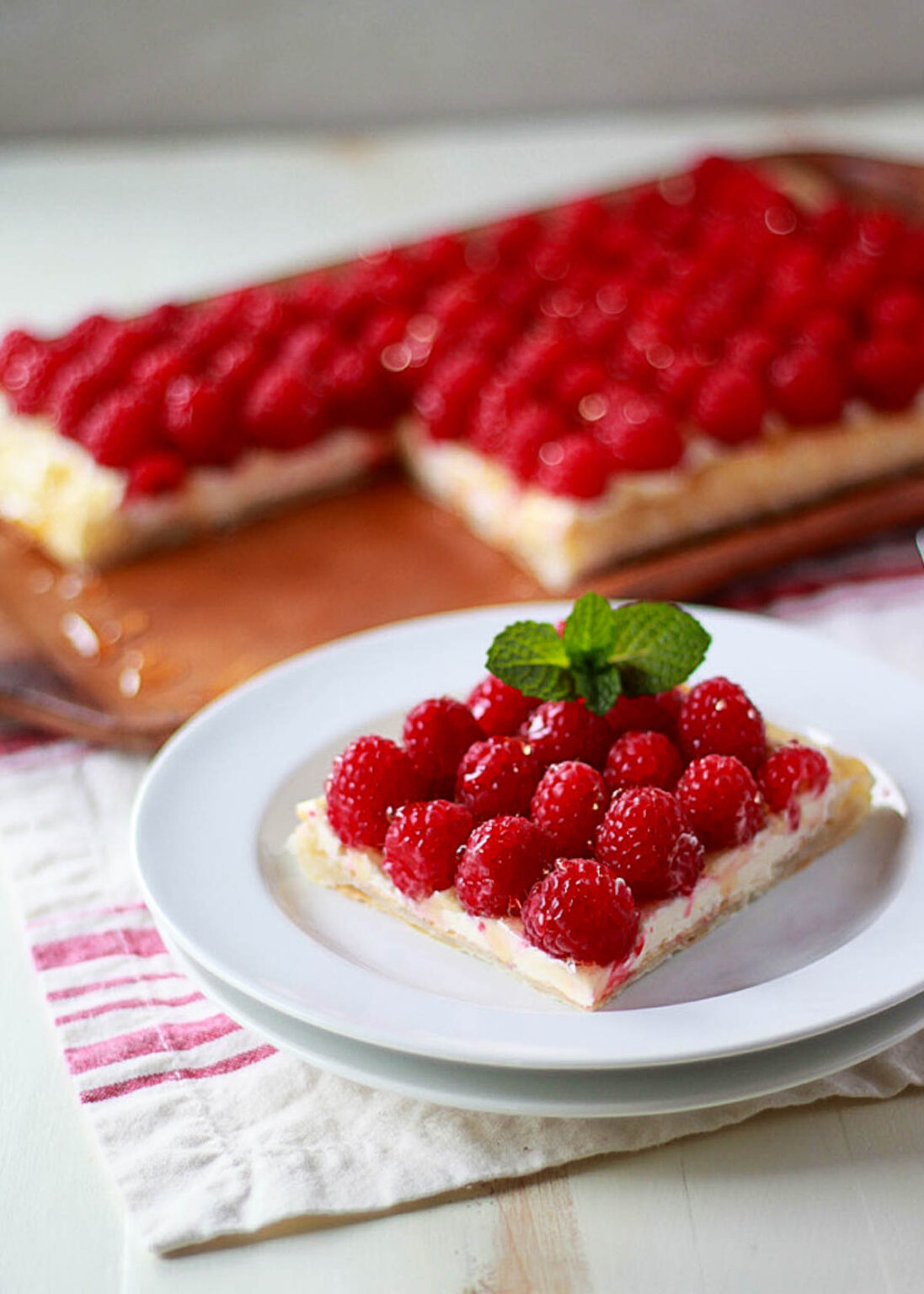 Easy Raspberry Tart