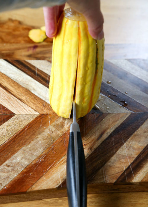 How to Roast Delicata Squash