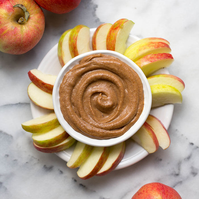 3-Ingredient Healthy Caramel Apple Dip