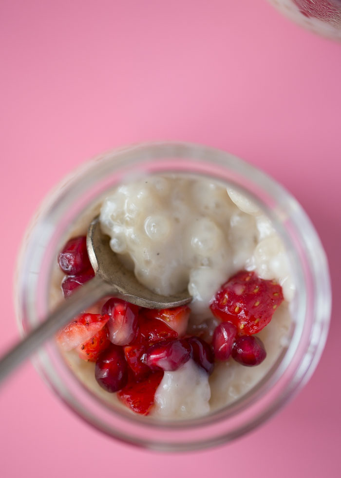 Creamy Dairy Free Tapioca Pudding