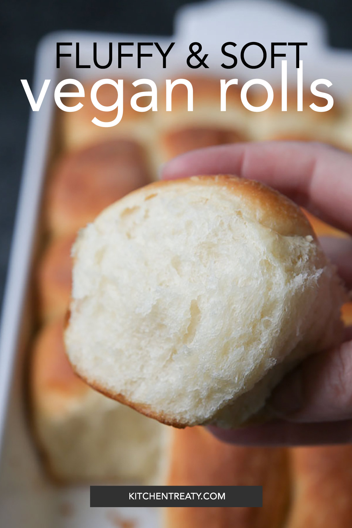 Soft & Fluffy Dairy-Free Vegan Dinner Rolls Recipe