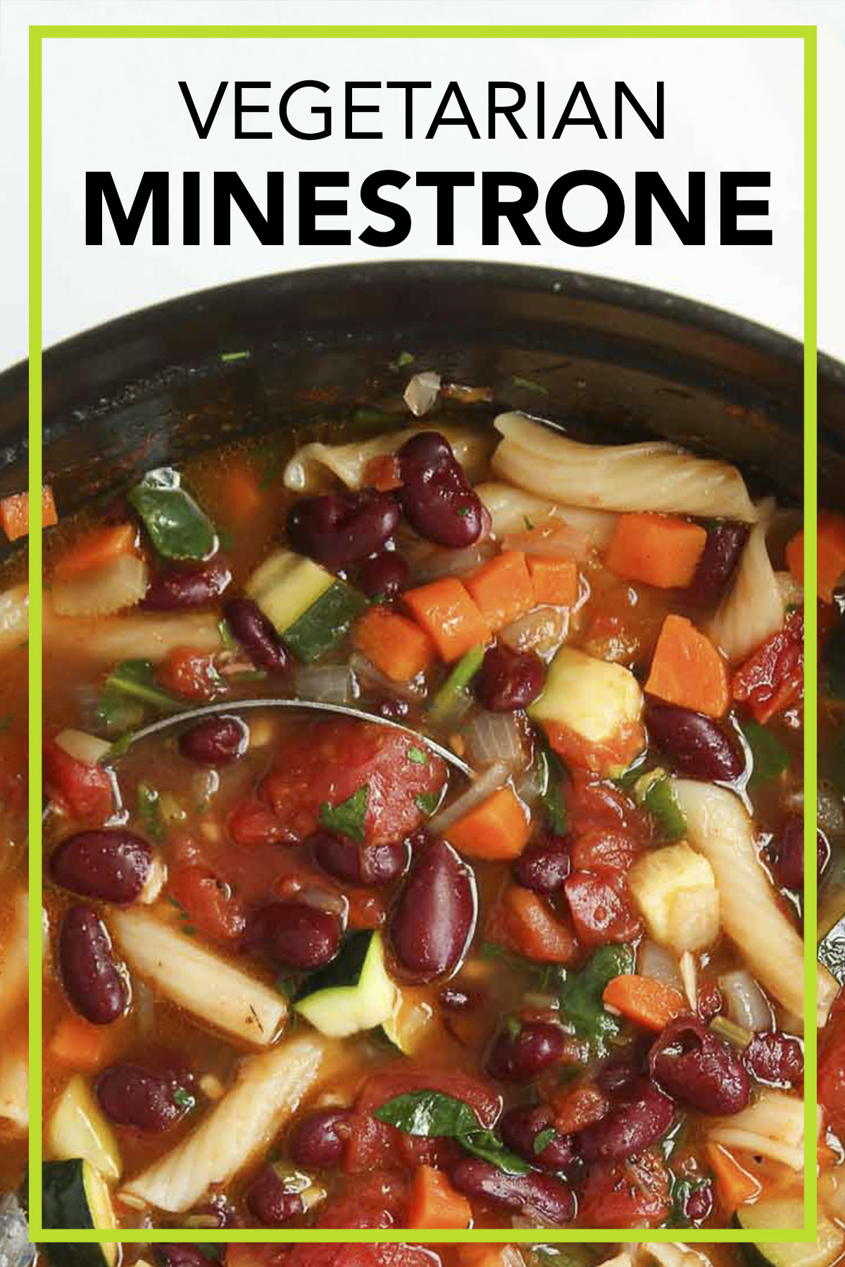 Vegetarian Minestrone Soup