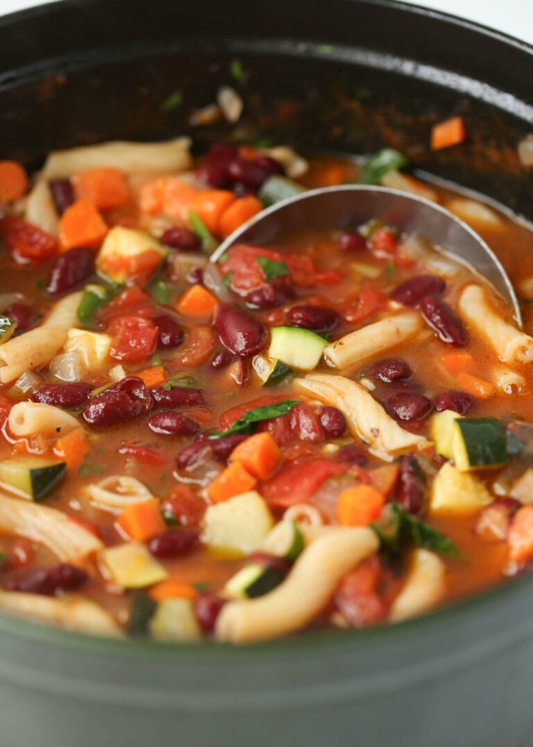 Vegetarian Minestrone Soup