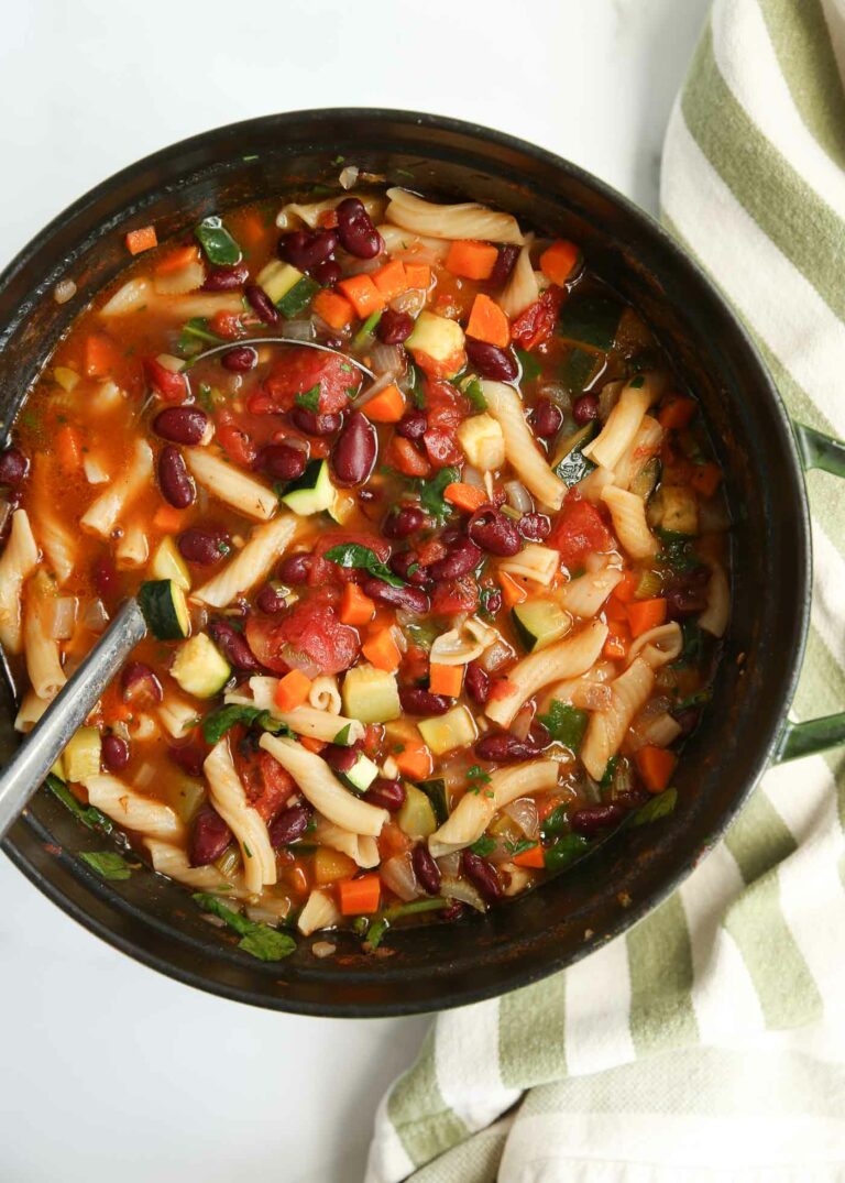 Vegetarian Minestrone Soup