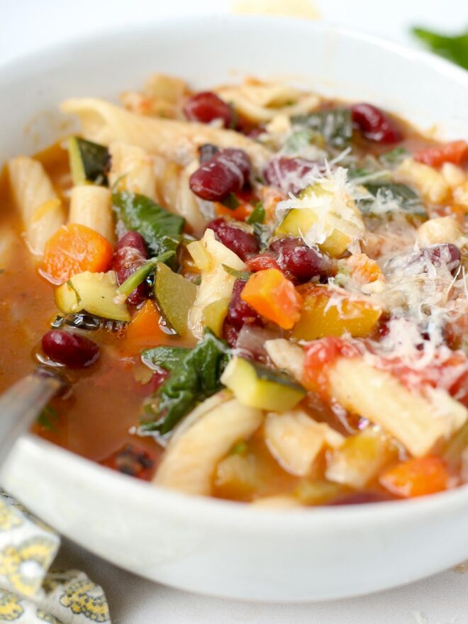 Vegetarian Minestrone Soup