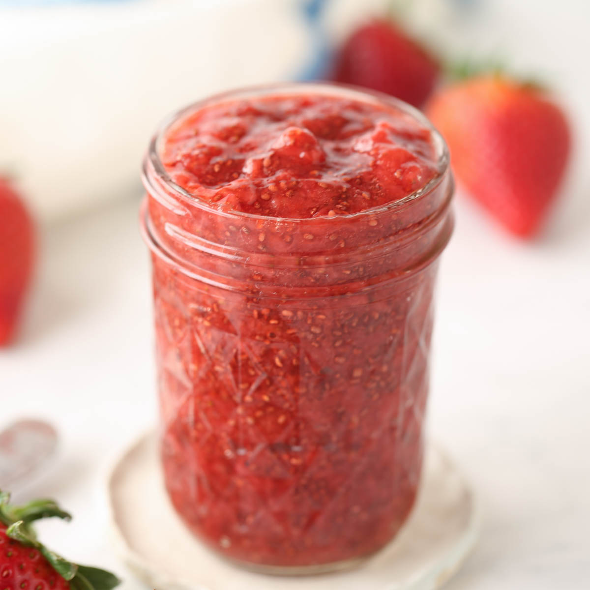 Strawberry Chia Seed Jam Recipe