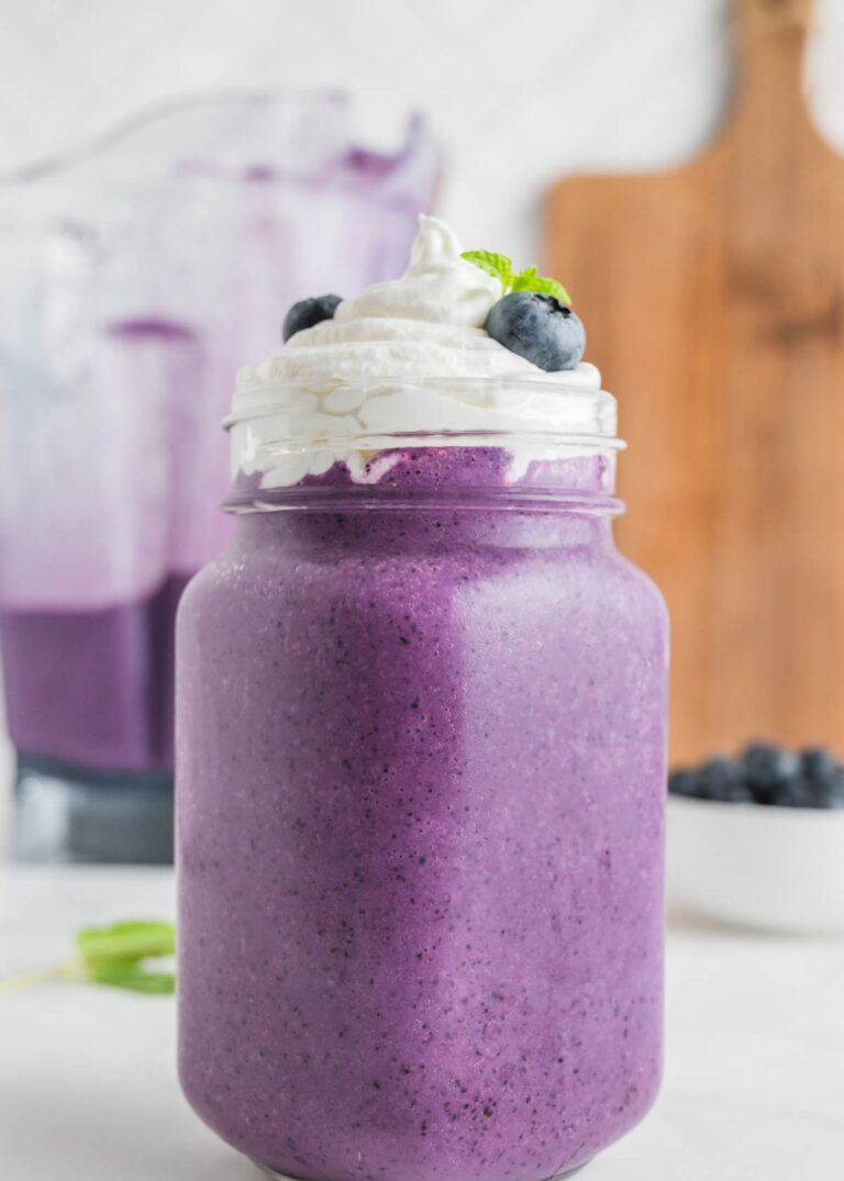 Blueberry Milkshake Recipe