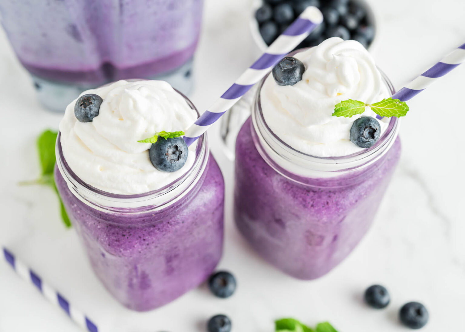Blueberry Milkshake Recipe