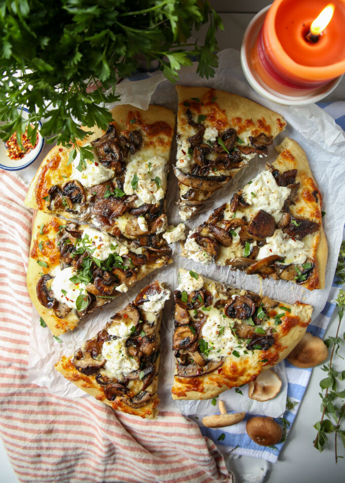 Mushroom Pizza