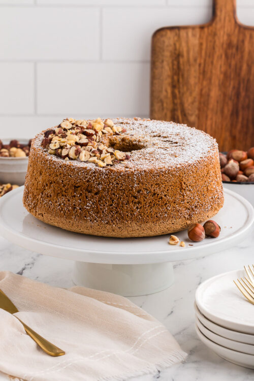 Mom's Hazelnut Cake Recipe