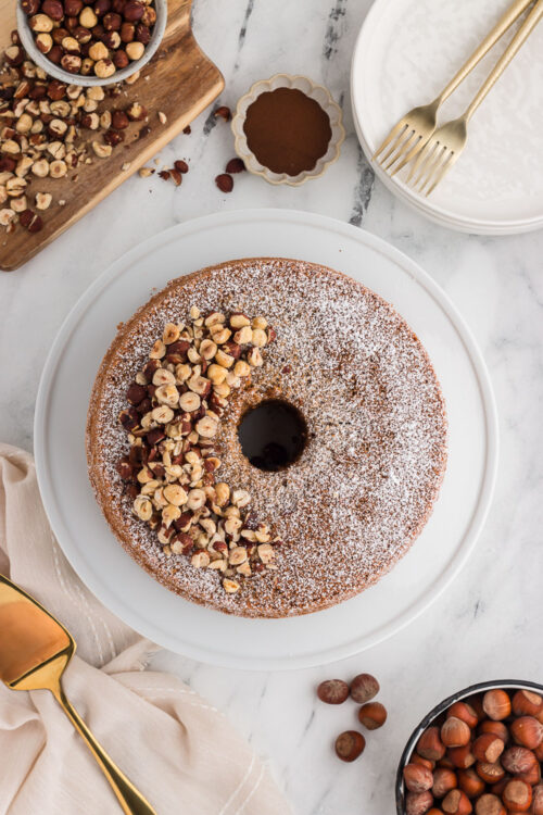 Mom's Hazelnut Cake Recipe