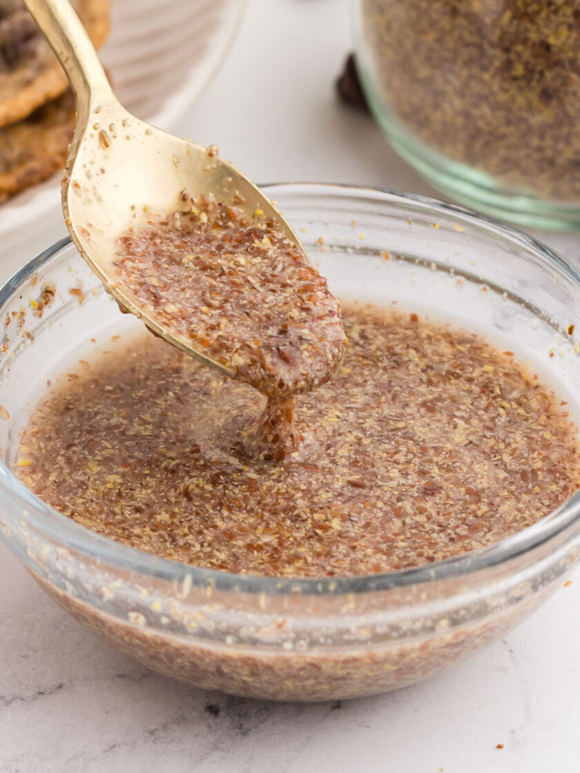How to Make a Flax Egg Substitute for Baking
