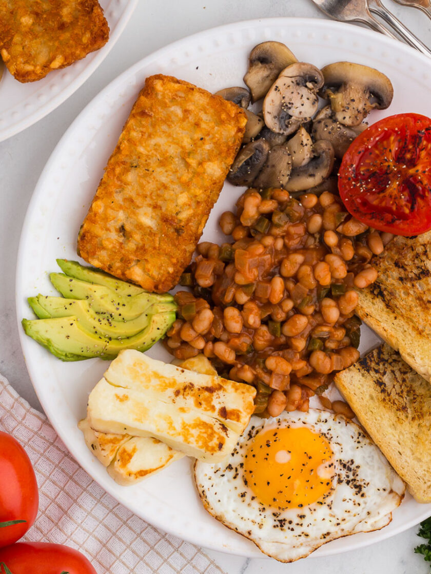 Vegetarian Full English Breakfast Recipe