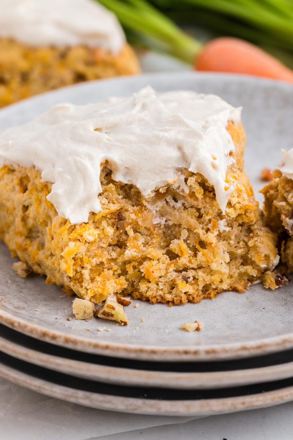 Tender Carrot Cake Scones with Cream Cheese Frosting Recipe