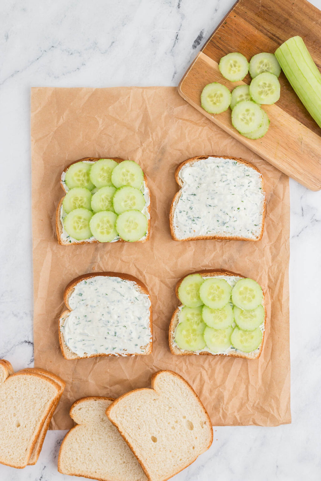 Cucumber Sandwiches Recipe