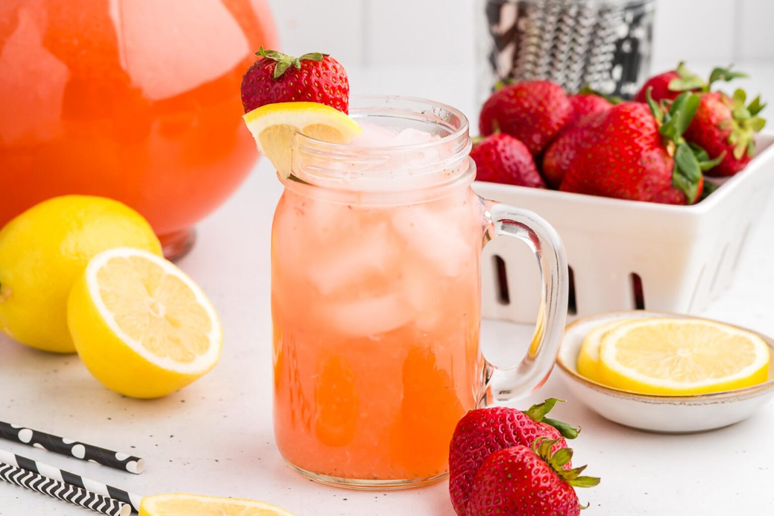 Easy Strawberry Lemonade Recipe