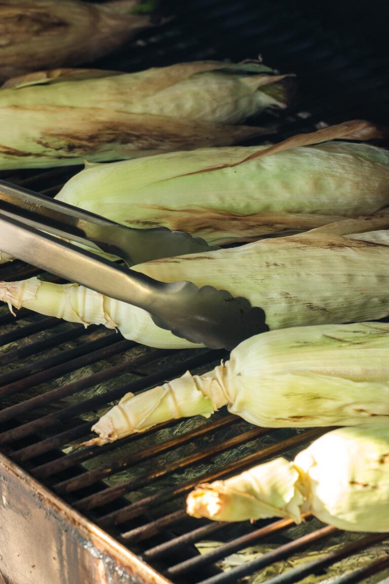 Grilled Corn on the Cob in the Husk
