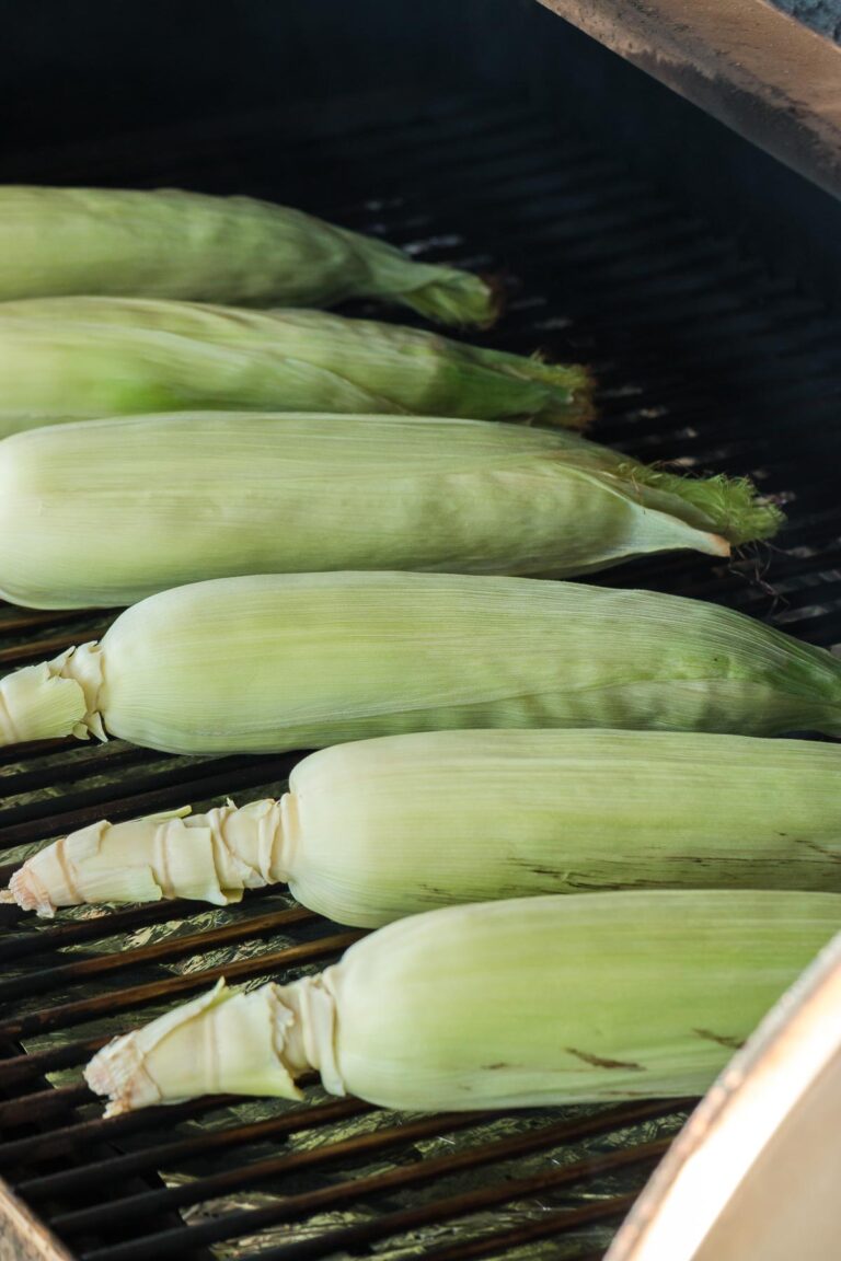 Grilled Corn on the Cob in the Husk