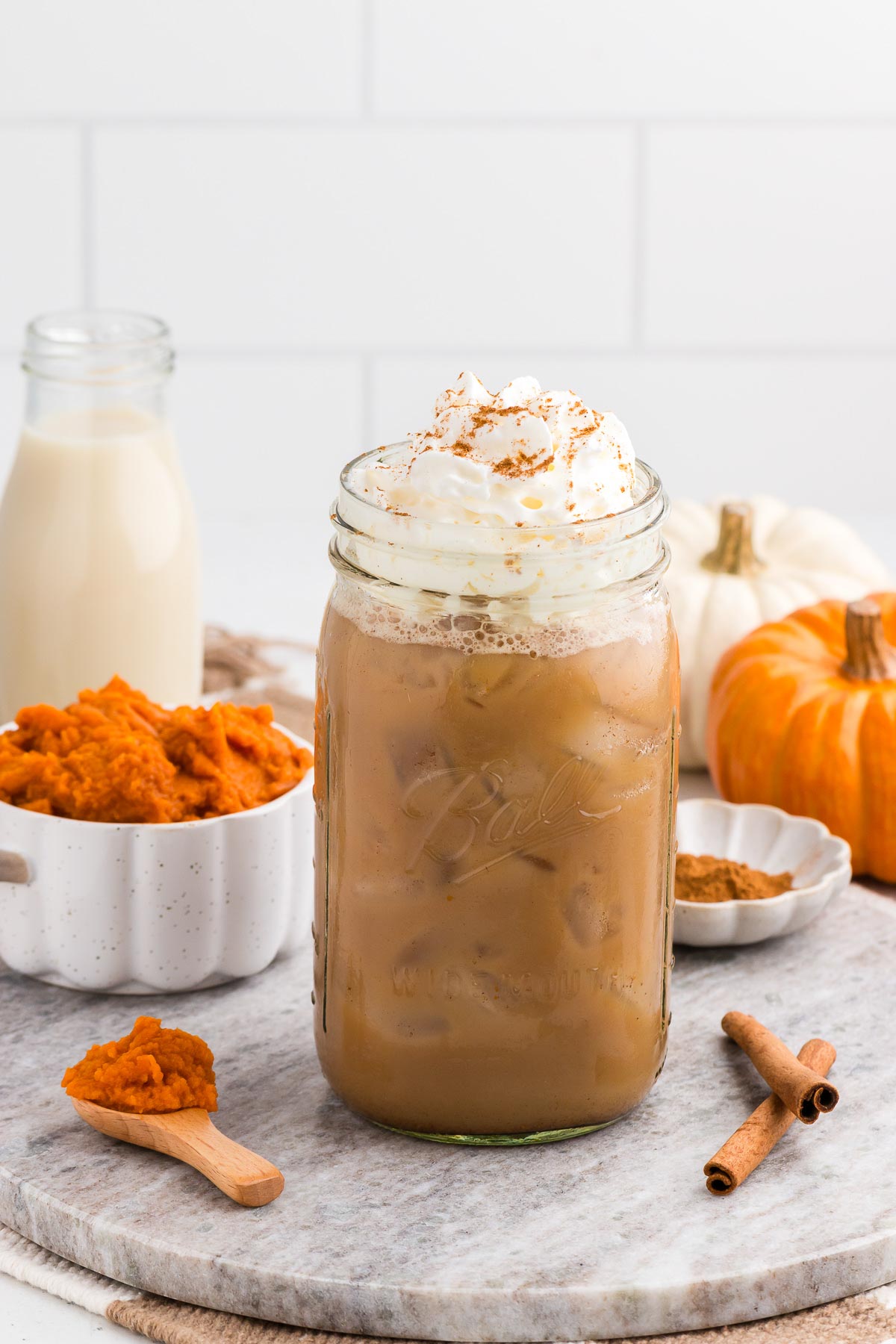 Iced Pumpkin Spice Latte Recipe