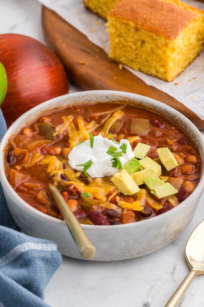 Easy 5-Bean Chili