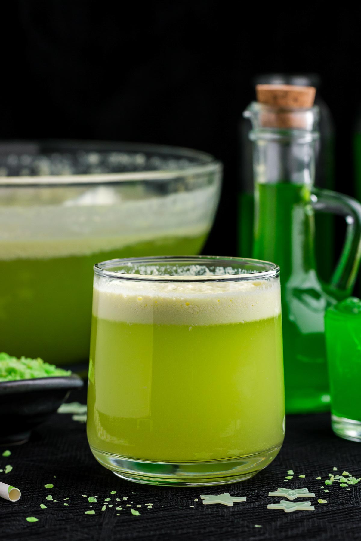 Alien Slime Punch (Bright Green Halloween Drink for Kids)