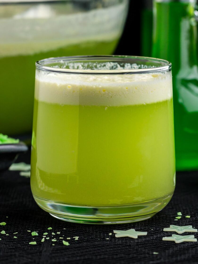 Alien Slime Punch (Bright Green Halloween Drink for Kids)